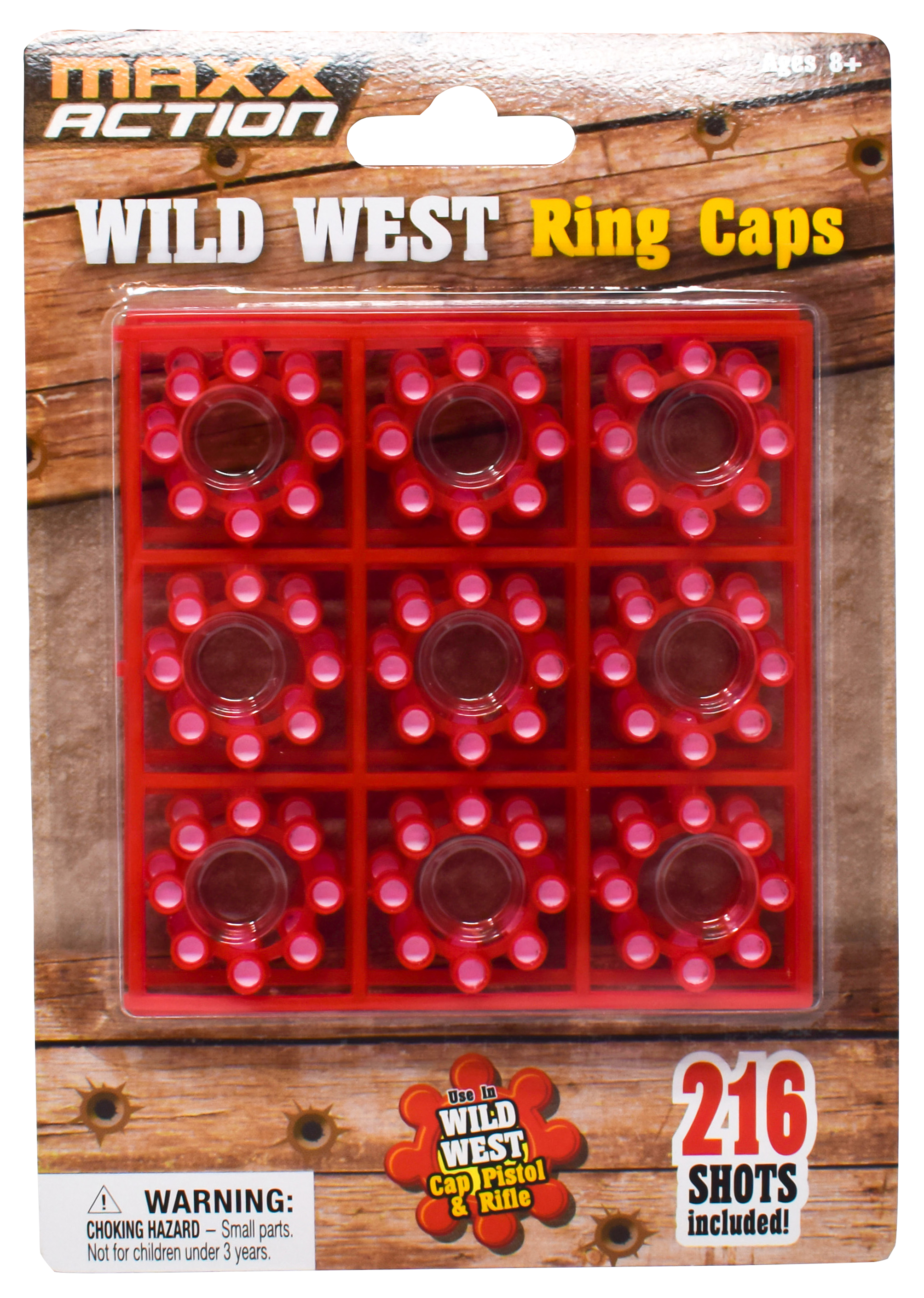 Sunny Days Maxx Action Wild West Ring Cap Refills for Toy Cap Guns ...